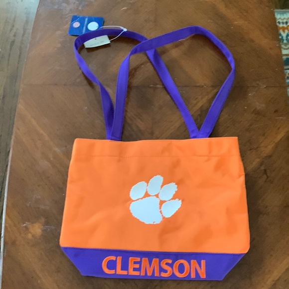 Sandol | Bags | Clemson Tigers University Shoulder Bag Purse Pocketbook ...